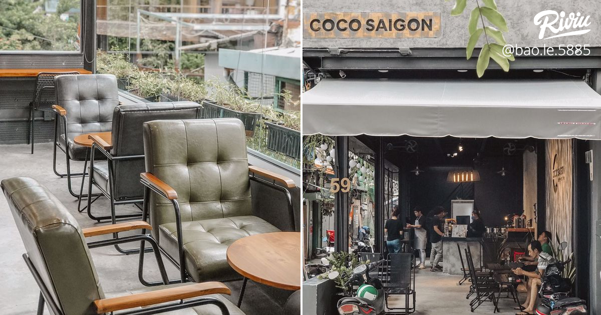 Tiệm coffee siu đẹp mới xuất hiện giữa lòng Sì Gòn‼️ về Coco Saigon ...