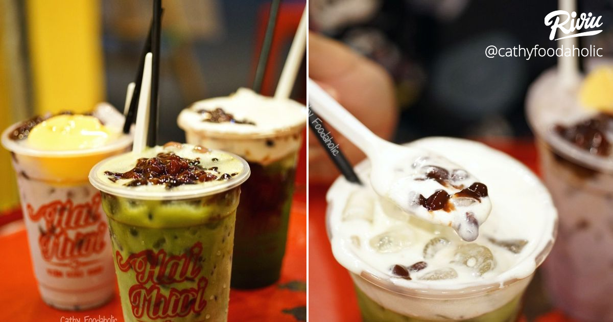 MATCHA MACHIATO ĐẬU ĐỎ PHIÊN BẢN THẤT TỊCH NHẤT ĐỊNH PHẢI THỬ | riviu.vn