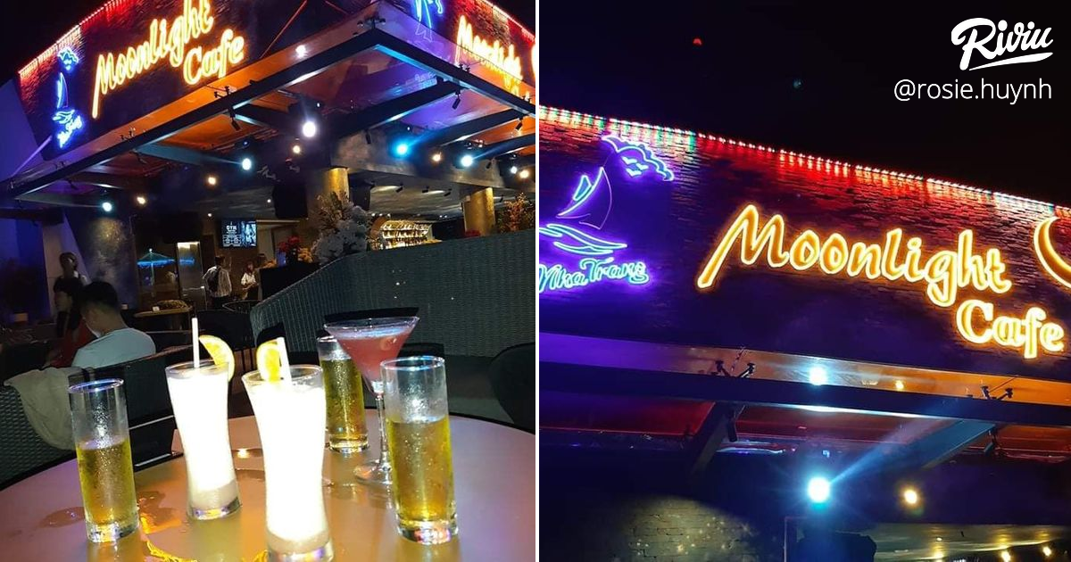 Ngắm vẻ đẹp biển đêm Nha Trang tại Moonlight Coffee | riviu.vn