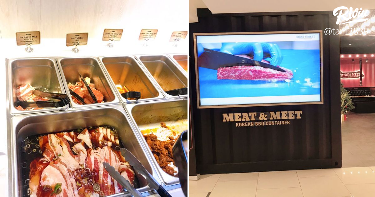 Buffet 229k Meat And meet có gì??? | riviu.vn