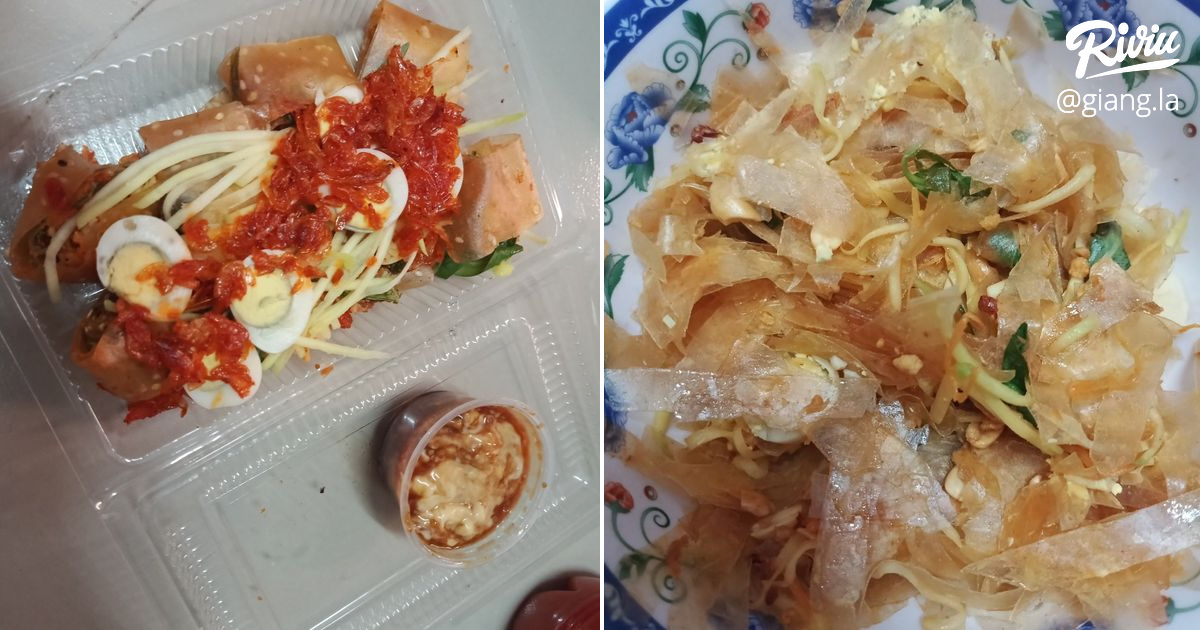 Bánh tráng trộn | riviu.vn