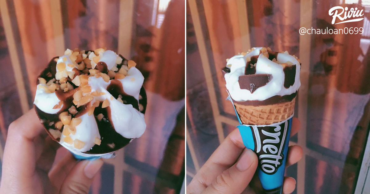 Kem Walls Cornetto socola ️ ️ | riviu.vn