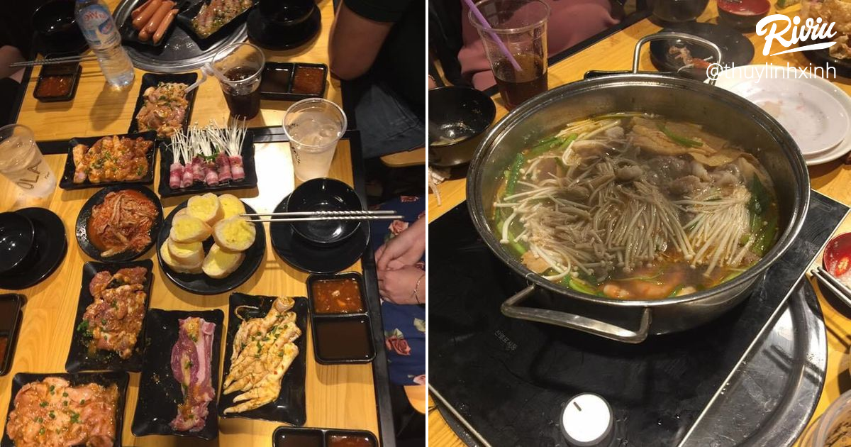 Buffet lẩu nướng 139k | riviu.vn