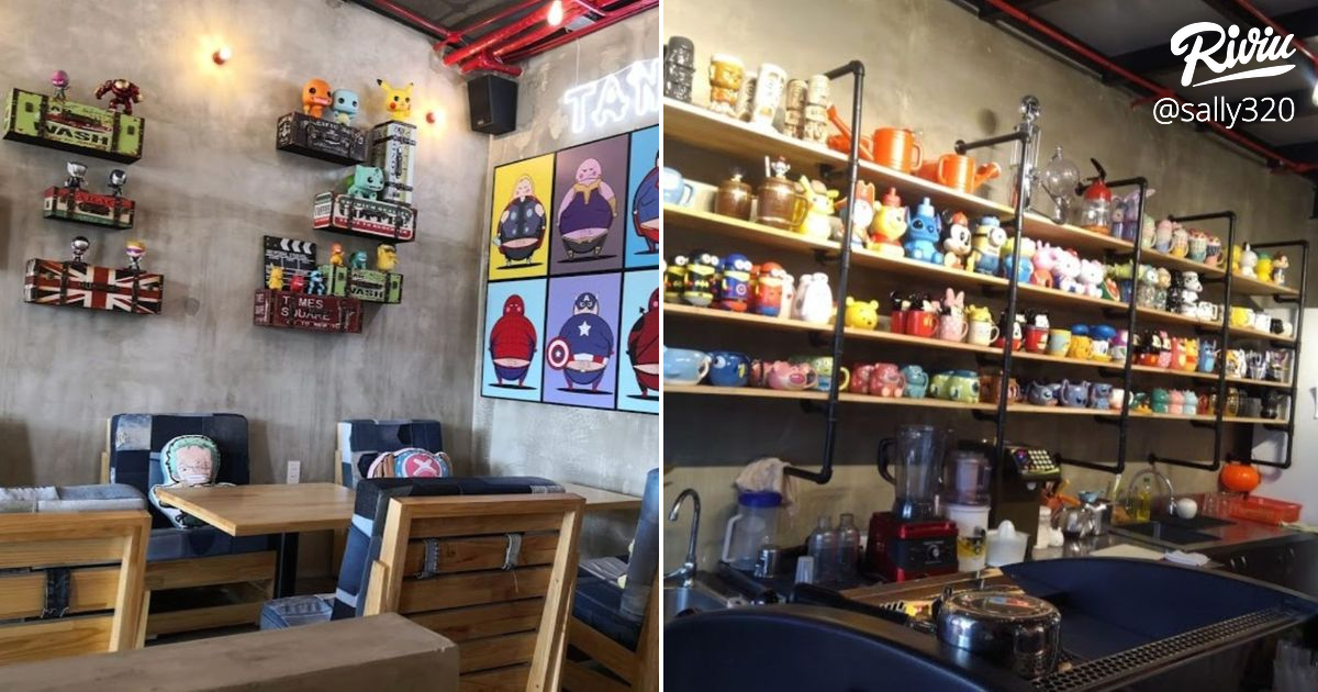 Quán cafe dành cho fan của các bộ phim hoạt hình. | riviu.vn