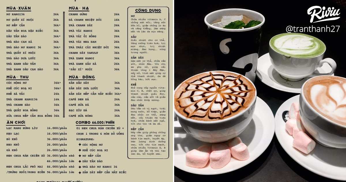 QUÁN COFFEE 24/7 THREE O'CLOCK | riviu.vn