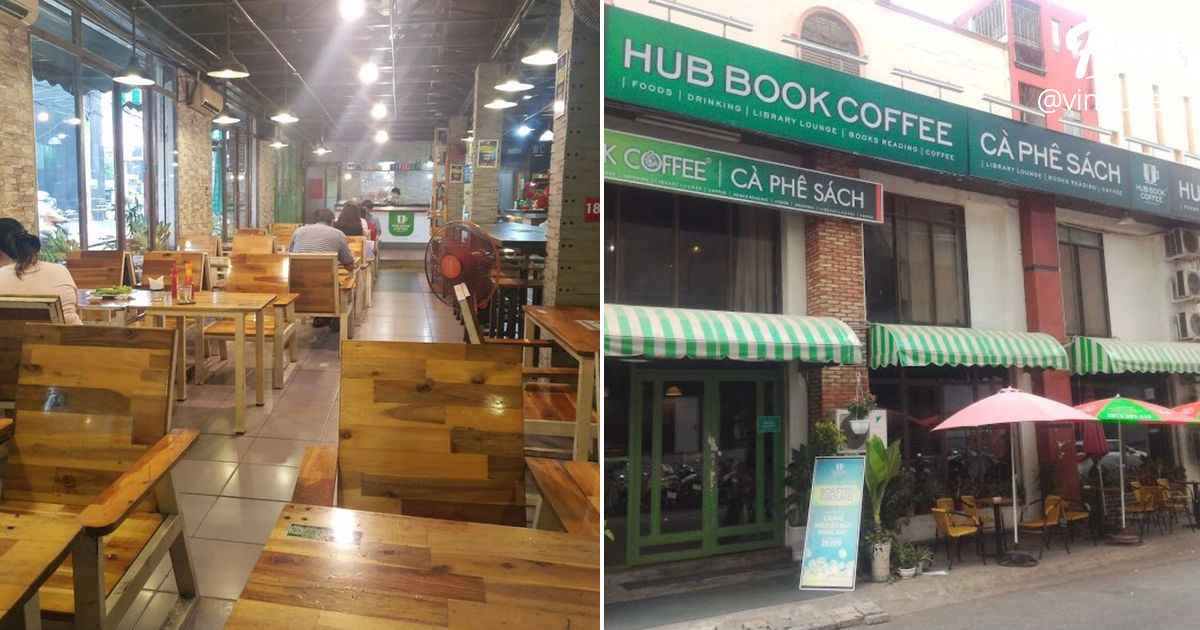 Hub Book Coffee | riviu.vn