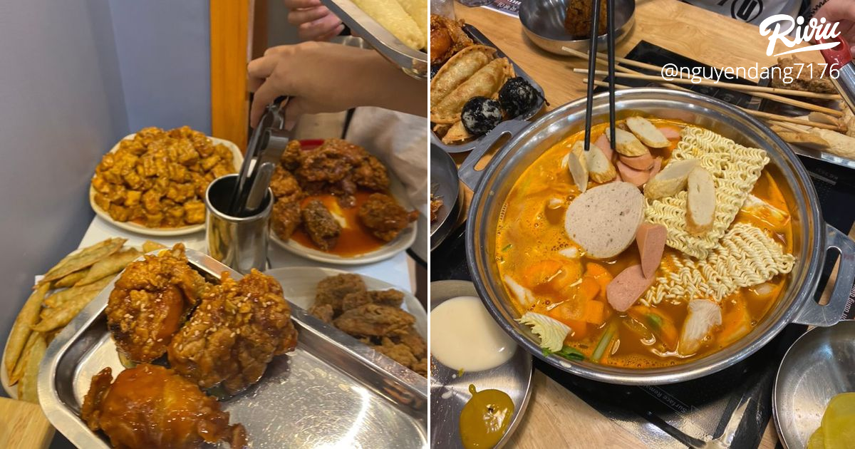 Ăn lẩu tokbokki thả ga tại Johnson Tokbokki Nguyễn Gia Trí | riviu.vn