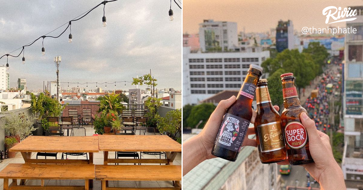 Có một TIỆM BIA BỌT tự phục vụ trên một tầng caooooo‼️ | riviu.vn