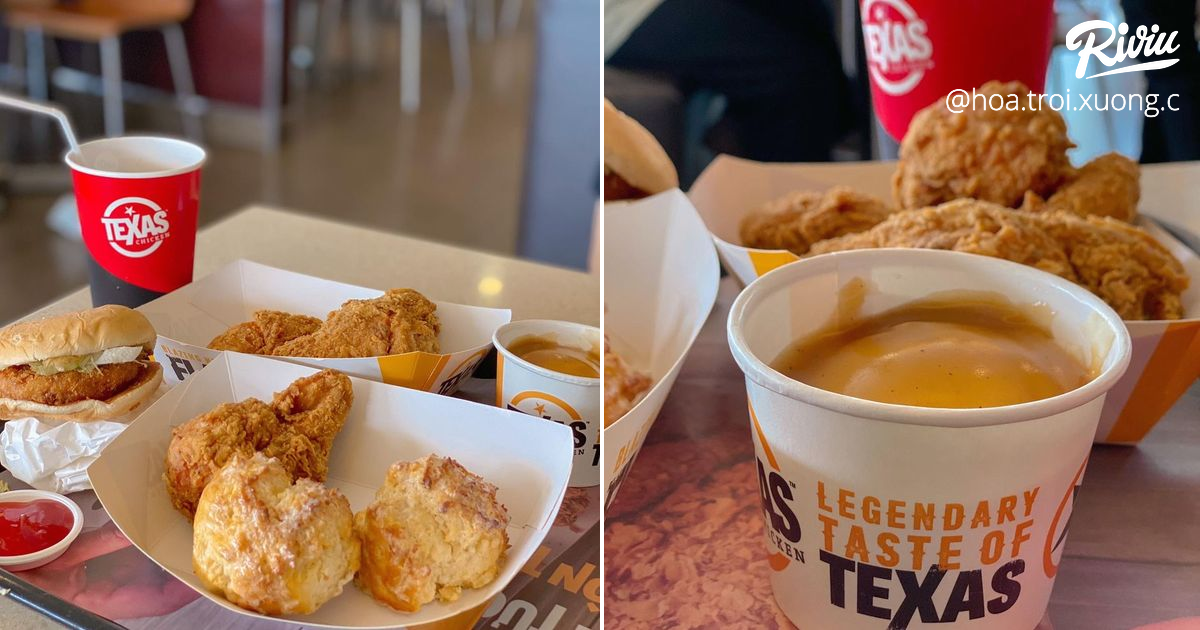 Texas chicken - happy combo | riviu.vn