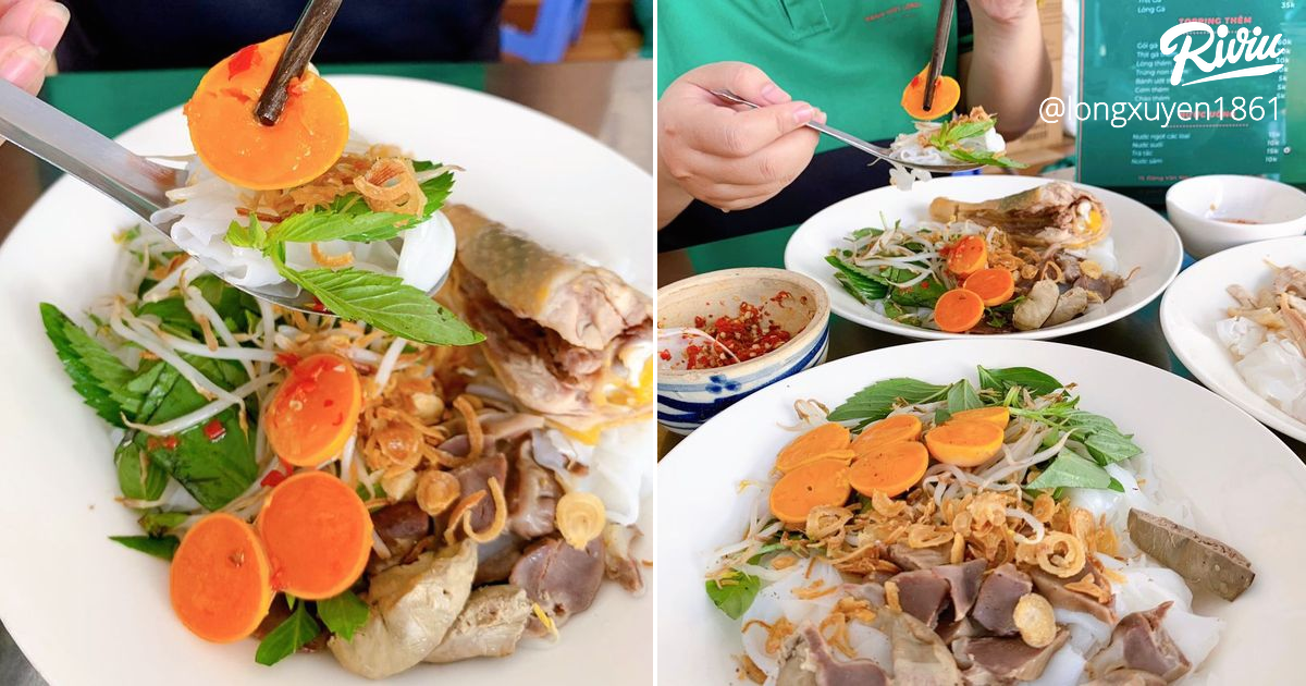 Bánh ướt lòng gà Chờ Chút | riviu.vn