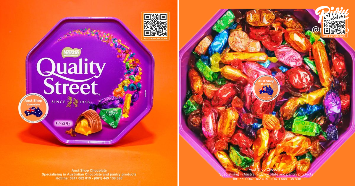 Socola Nestle Quality Street | Cửa hàng Socola Úc HCM OZ Shop | riviu.vn