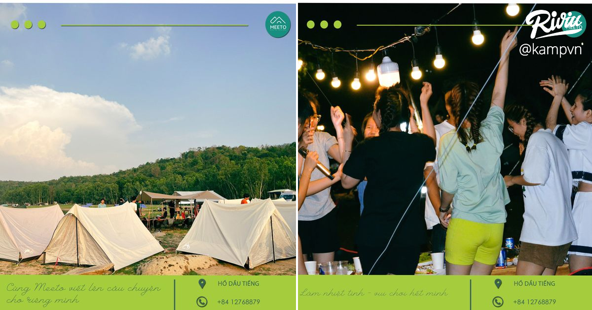 Camping Hồ Dầu Tiếng - Trải Nghiệm Cắm Trại Hồ Dầu Tiếng Tại Meeto ...